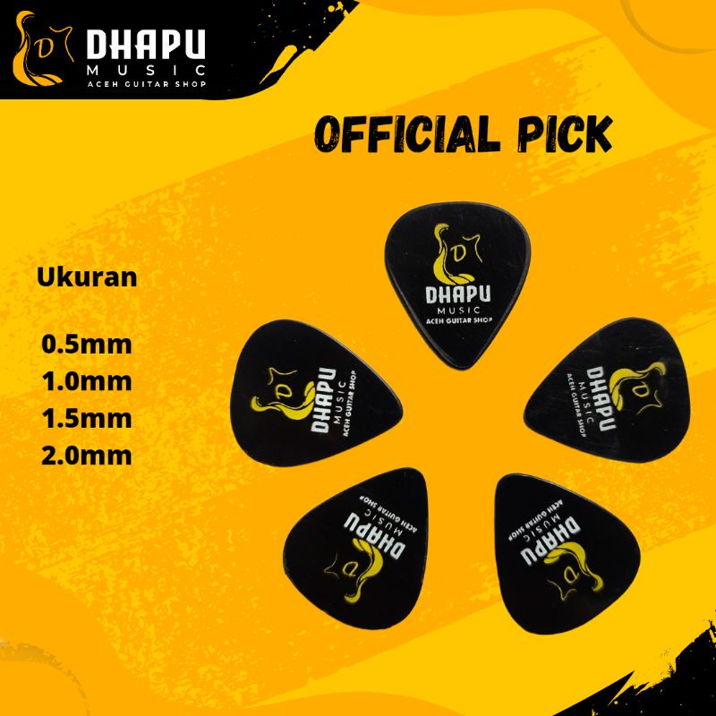 Jual Official Pick Signature/Pick Gitar Akustik/Pick Gitar Elektrik ...