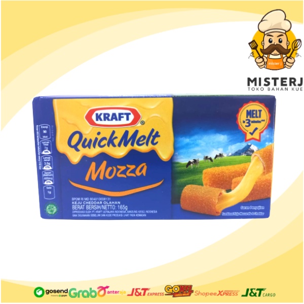 Jual KRAFT Cheese Quick Melt 165gr | Keju Kraft Quick Melt | Kemasan ...