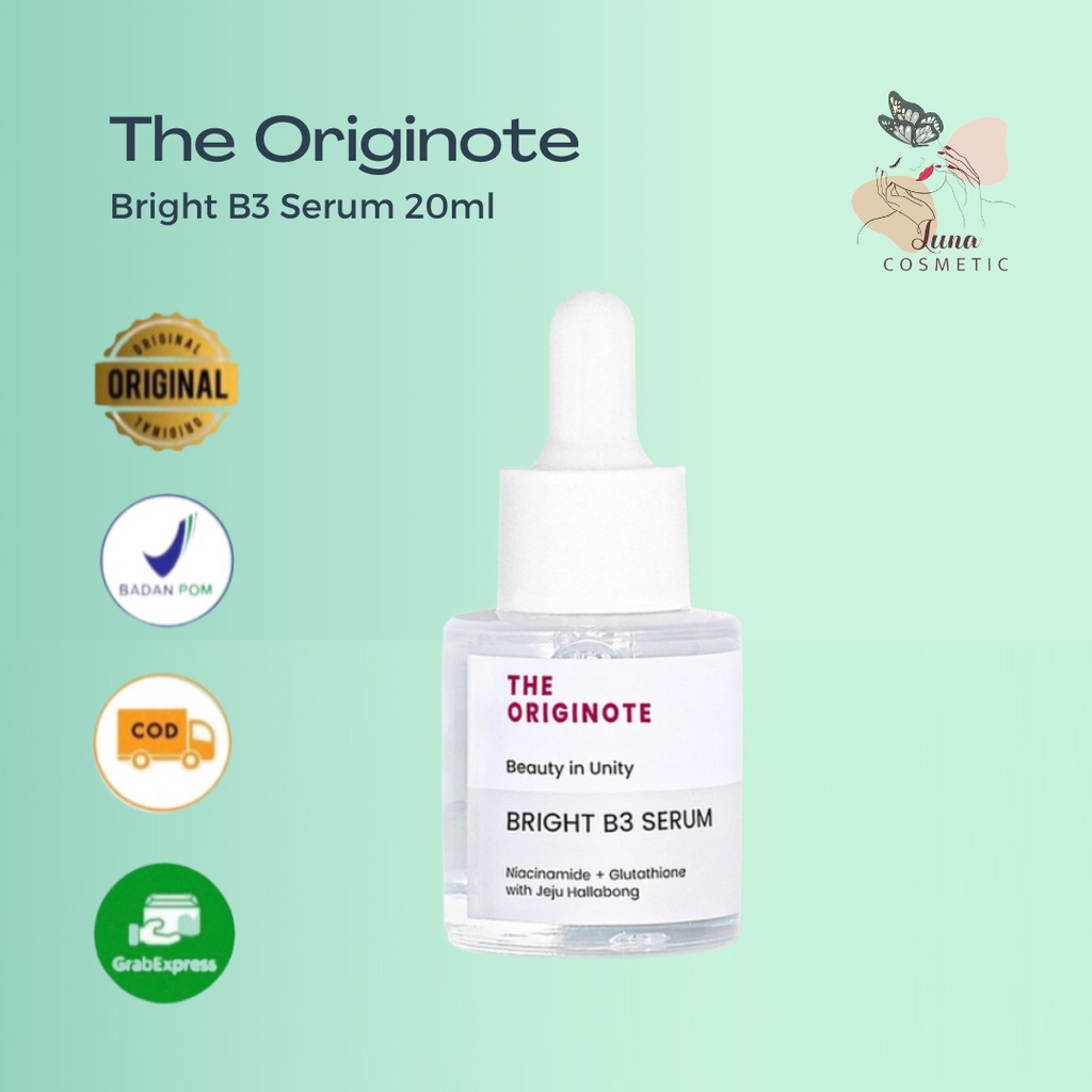 Jual The Originote Bright B3 Serum 20ml Serum Brightening Untuk