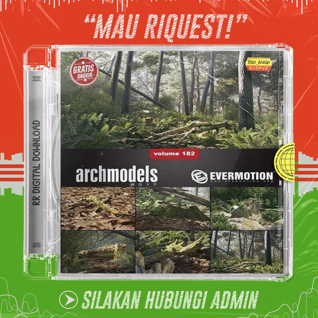 Jual Evermotion - Archmodels vol. 182 For 3ds Max + textures 3D Assets ...