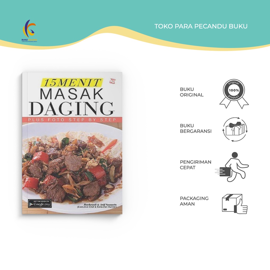 Jual Buku Resep Masakan - 15 Menit Masak Daging - Kawan Pustaka ...