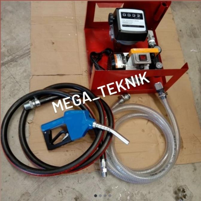 Jual Flow Meter Minyak Solar Set//Pompa Transfer Bbm | Shopee Indonesia