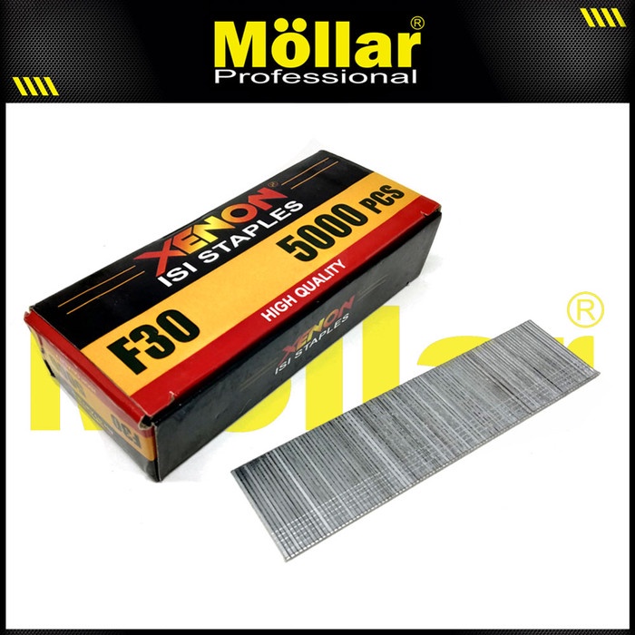 Jual XENON Isi Staples F30 Refill 5000pcs Paku Tembak Air Nailer ...