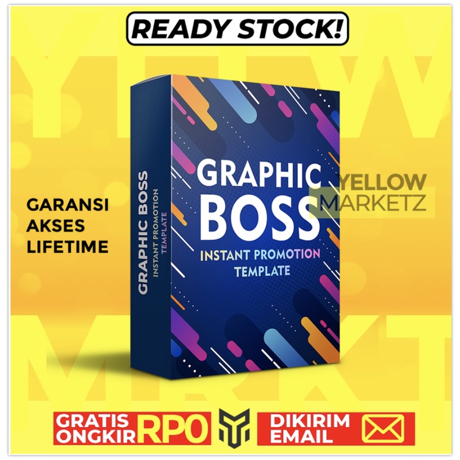 Jual PLR GRAPHIX BOSS - Instant Promotion Templates PPT Format | Shopee ...