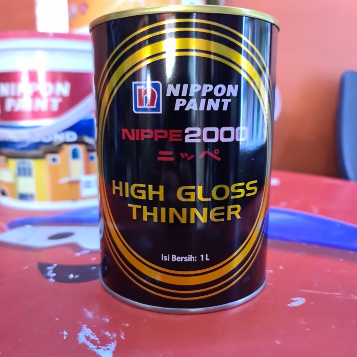 Jual Thinner Nippe 2000 High Gloss Thinner (Thinner Hg) Nippon Paint - 1L | Shopee Indonesia