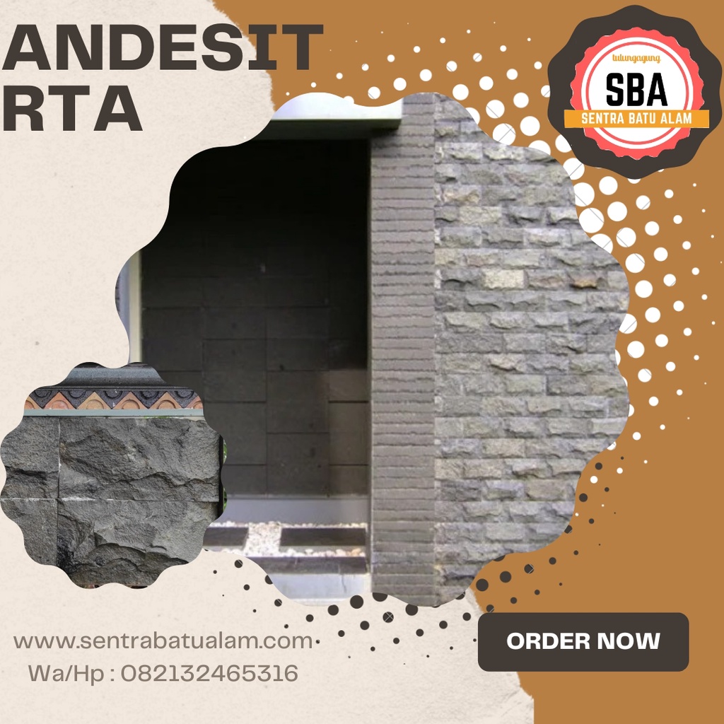 Jual BATU ALAM ANDESIT RTA | Shopee Indonesia