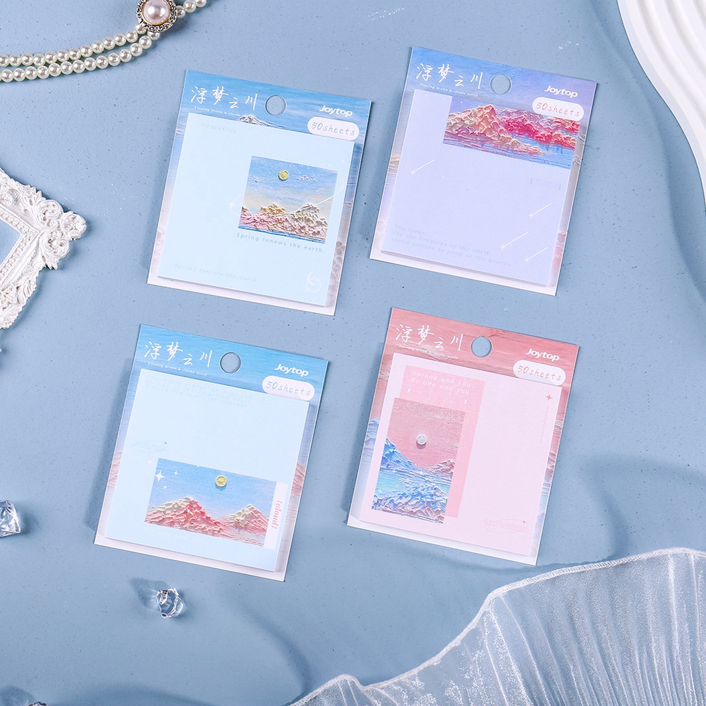Jual Sticky Notes Kotak River of Dreams Square Sticky Notes | Shopee ...