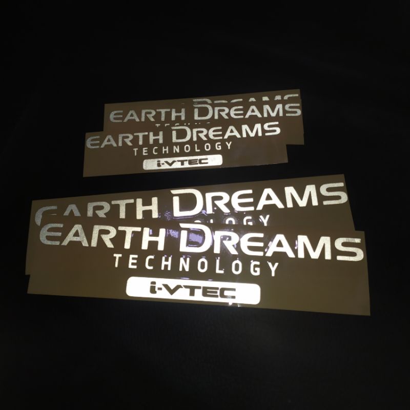 Jual Earth Dreams Technology Logo | Cutting Sticker | Shopee Indonesia