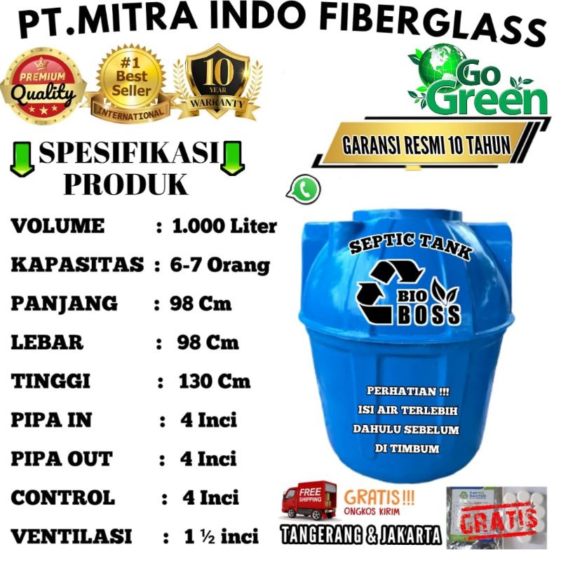 Jual Septic tank bio , biotech,biotank , biotaf ,bio filter,biofil ...