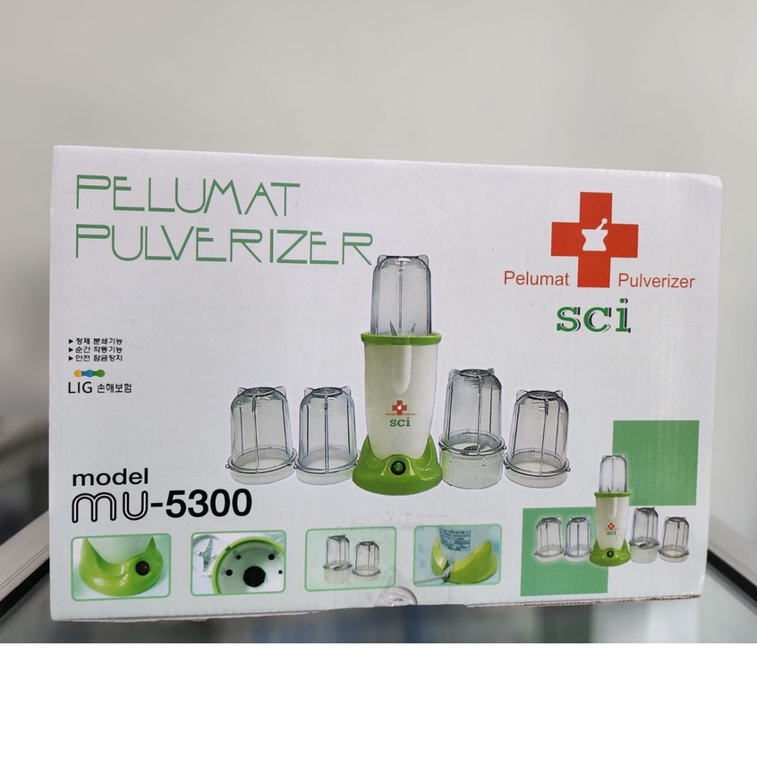 Jual BLENDER OBAT/TABLET CRUSHER SCI TIPE MU 5300/PULVERIZER | Shopee ...