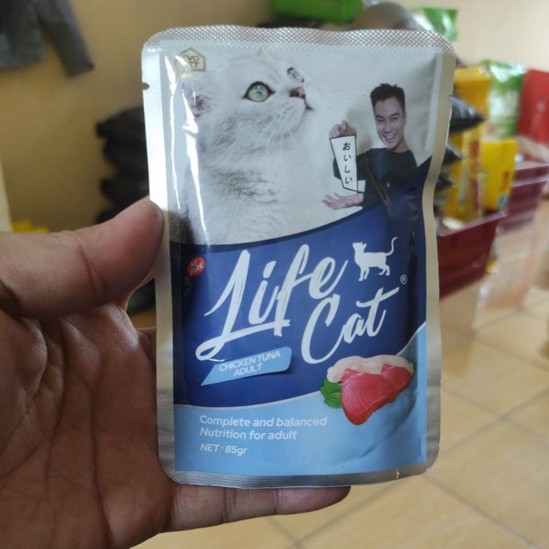 Jual Life Cat Wet Food Makanan Basah Pouch Sachet Saset Chicken Tuna ...