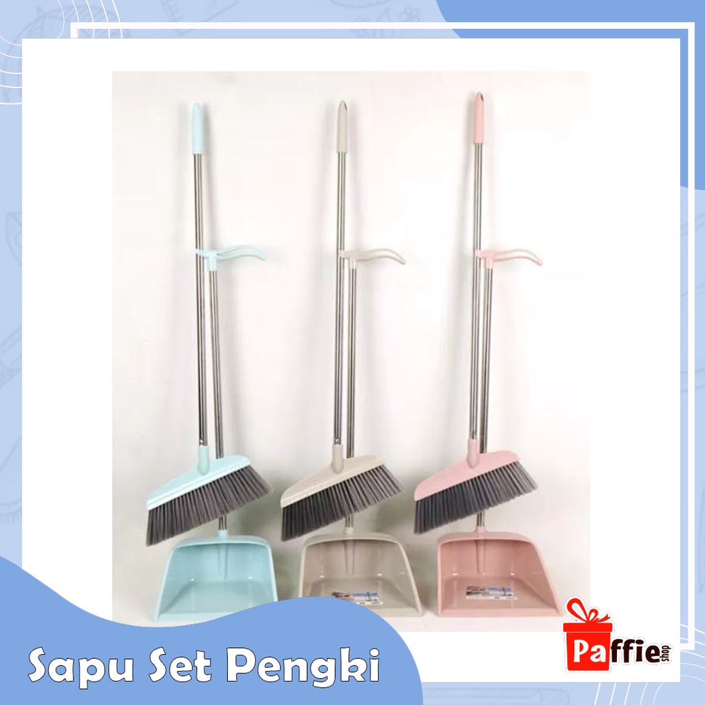 Jual Sapu Set Pengki Cikrak Alat Kebersihan Serbaguna Rumah Dust Broom ...