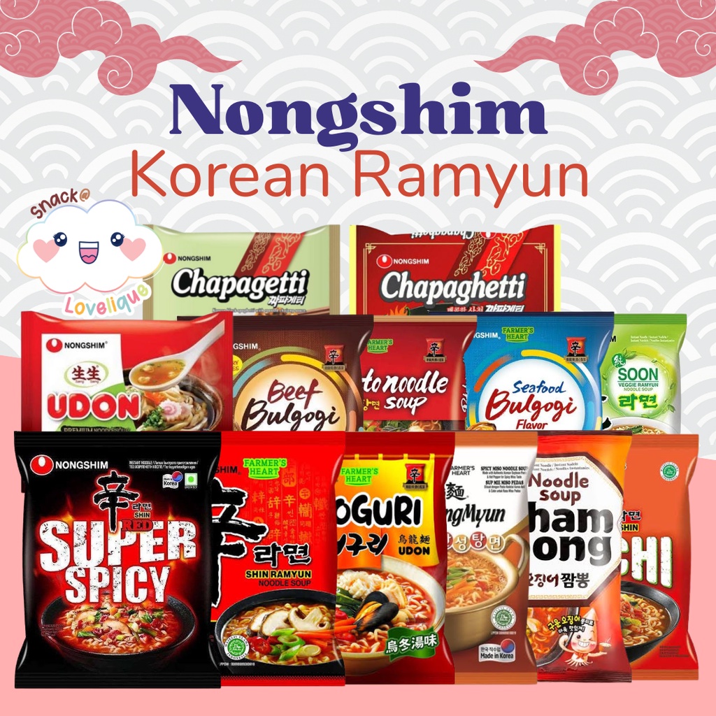 Jual Nong Shim Nongshim Shin Ramyun - Mie Instan Korea Instant Noodle ...