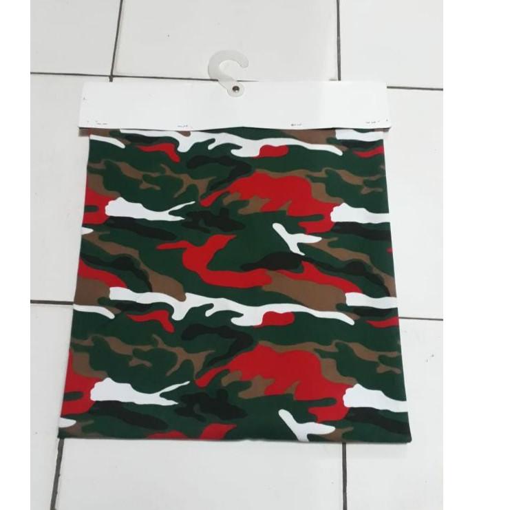 Jual Sale bahan kain loreng laskar merah putih | Shopee Indonesia