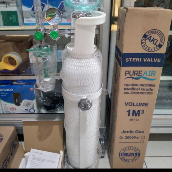 Jual Oksigen 1M3 Full Set Lengkap Tinggal Pakai | Shopee Indonesia