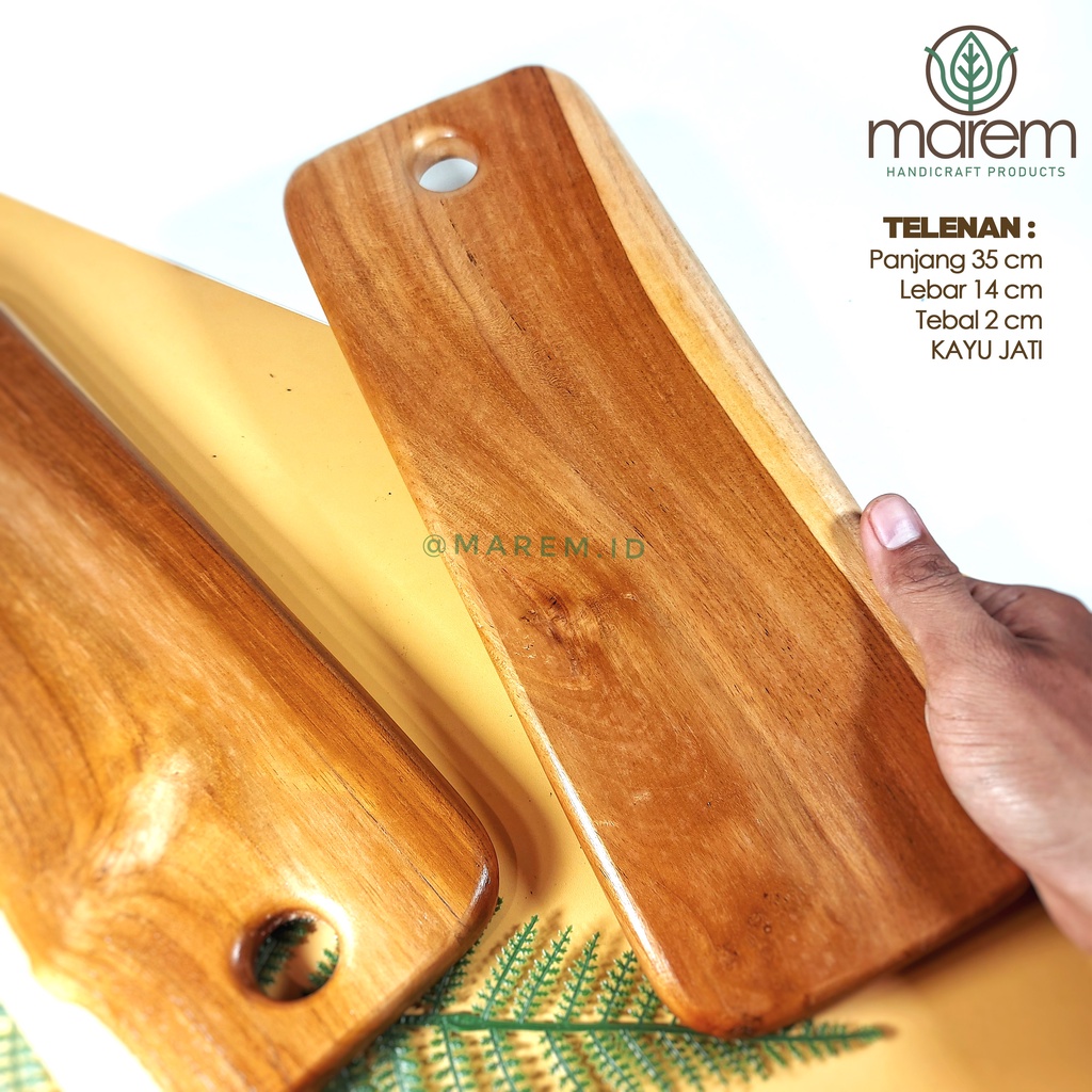 Jual TELENAN KAYU JATI | TALENAN KAYU JATI SOLID | CUTTING BOARD | FOOD ...