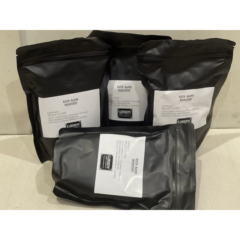 Jual BIJI KOPI KASAR KUTA ALAM ROASTERY ESPRESSO MEDIUM TO DARK 250 ...