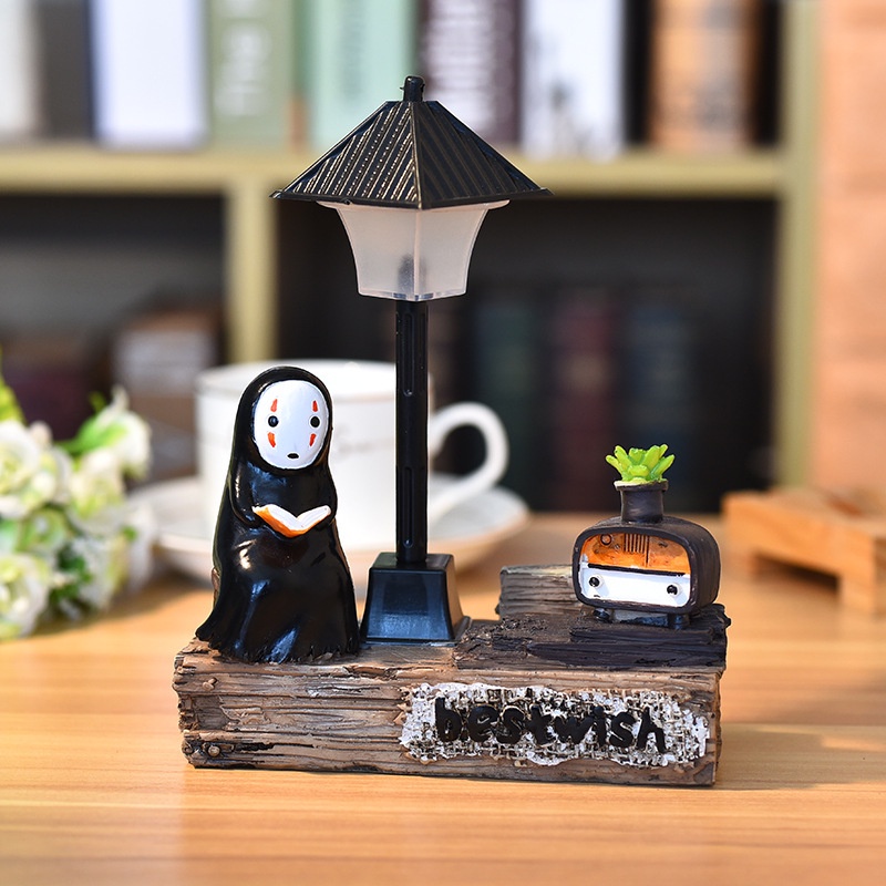 Jual NFLL no face lamp spirited away ghibli lampu tidur pajangan ...