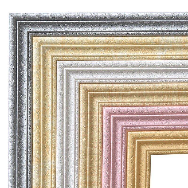 Jual (KIM) Foam Wall Borders Sudut Wallpaper Bingkai Foam 3D Motif ...