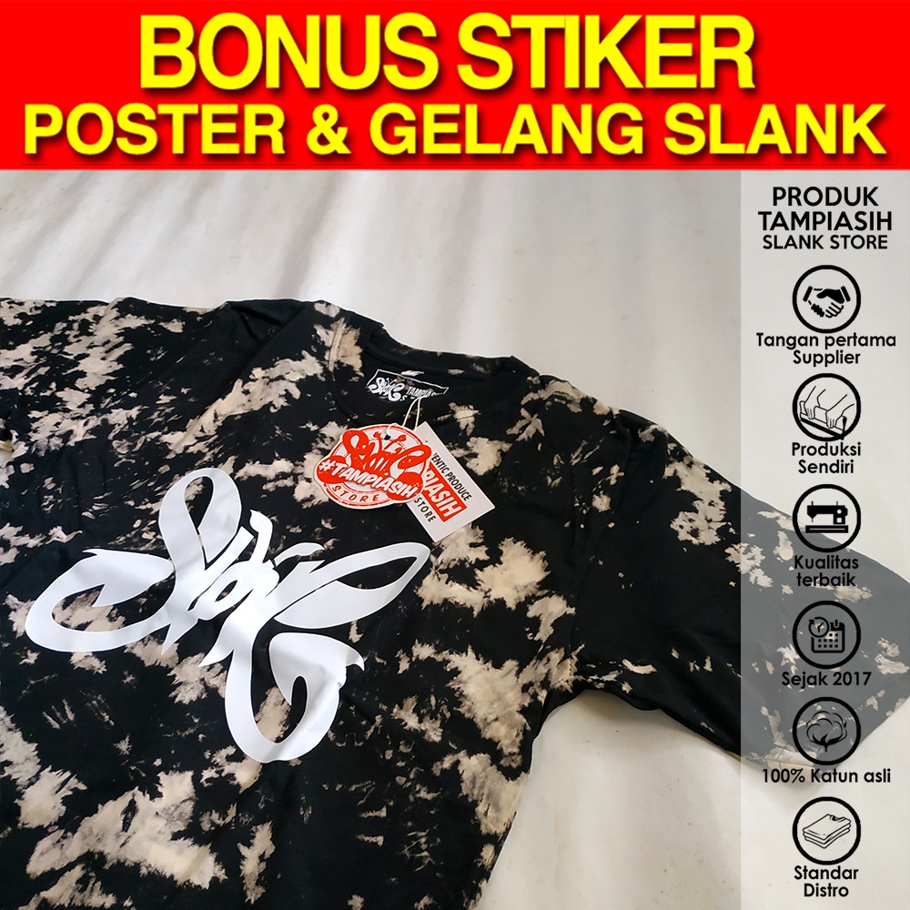 Jual VIRUS SLANK - HITAM BERCAK PUTIH - LENGAN PENDEK - 100% ORIGINAL ...