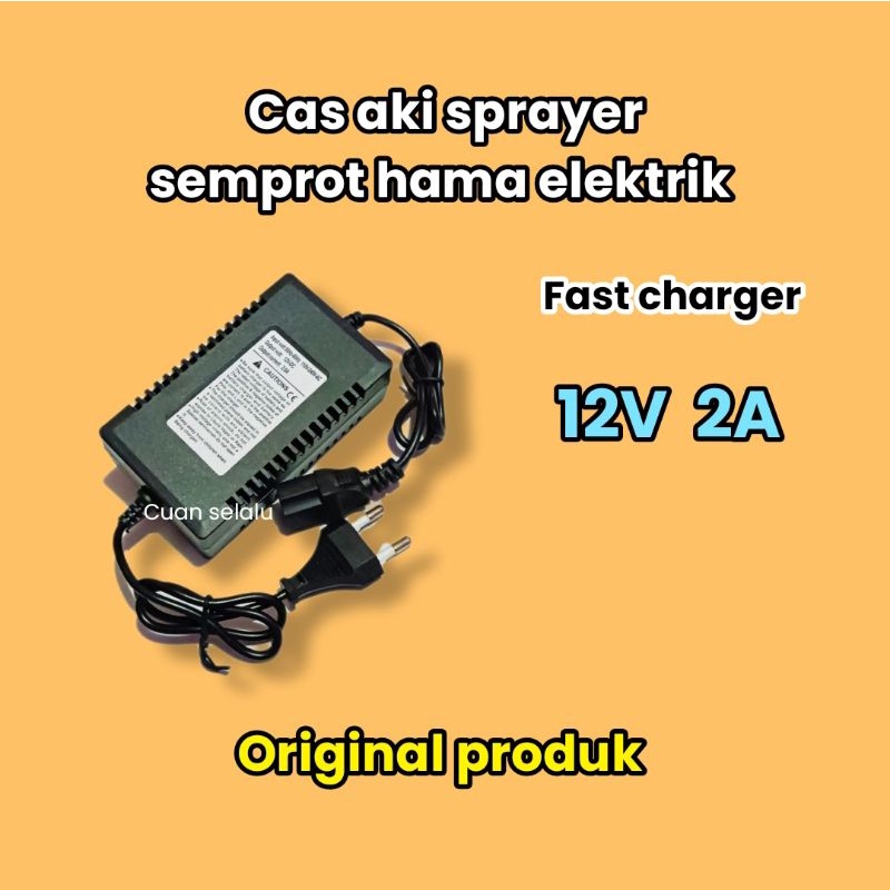 Jual CHARGER SPRAYER TANGKI SEMPROT ELEKTRIK 12V / ADAPTOR POWER ...