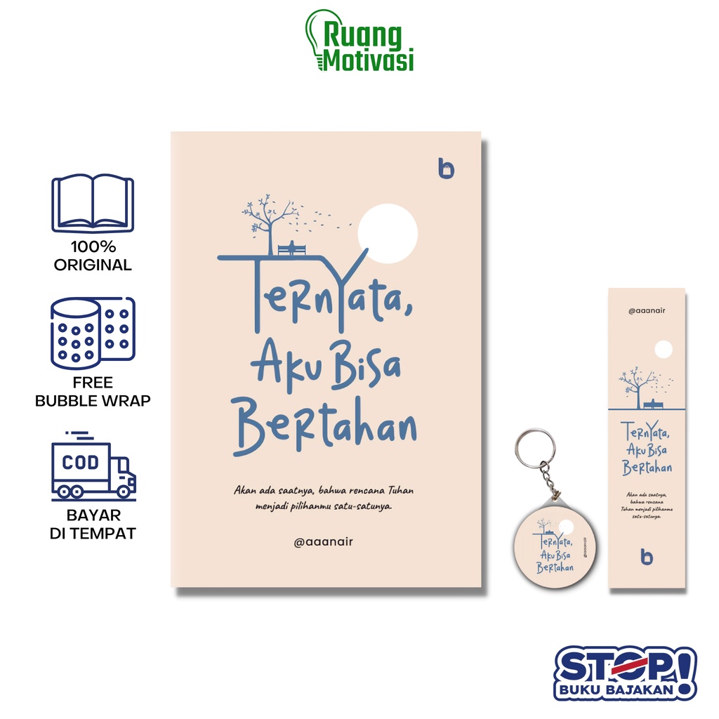 Jual BUKU TERNYATA AKU BISA BERTAHAN - @aaanair - BUKU BAKLU | Shopee ...