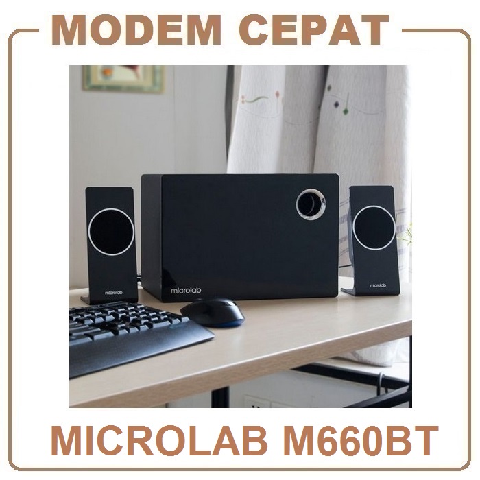 Jual Microlab M660BT 52 Watt RMS Wireless Bluetooth Speaker Komputer | Shopee Indonesia