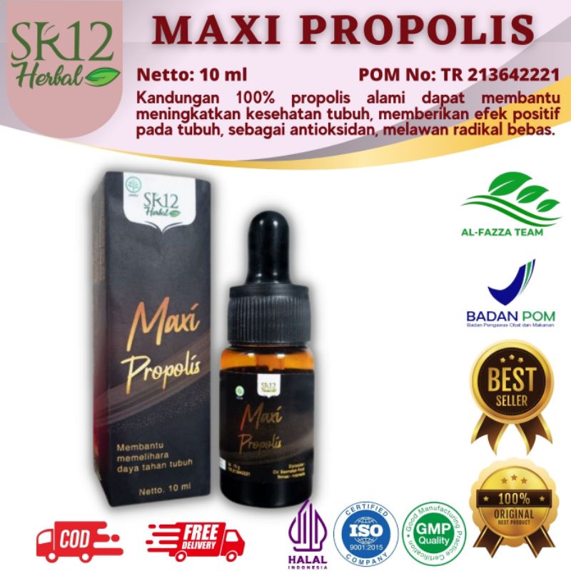 Jual MAXI PROPOLIS SR12 / PROPOLIS ASLI / MENJAGA DAYA TAHAN TUBUH / MENURUNKAN GLUKOSA DARAH ...