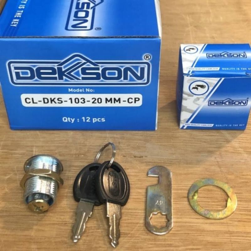 Jual KUNCI KAIT DEKSON / KUNCI CAMLOCK DEKSON | Shopee Indonesia