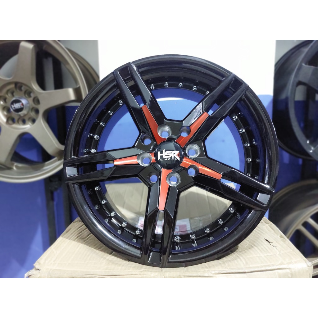 Jual Velg HSR R15 Type Keunika Hole 8X100-114 Bisa Buat Picanto, March ...