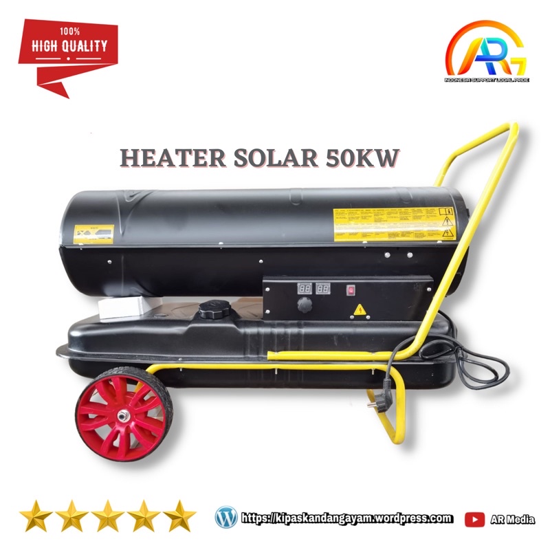 Jual Heater Solar 50KW Otomatis Pemanas DOC Kandang Ayam Close House ...