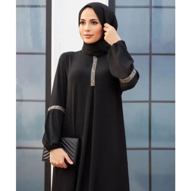 Jual GAMIS PAKISTAN CRINKLE LIST SILVER METALIK | Shopee Indonesia