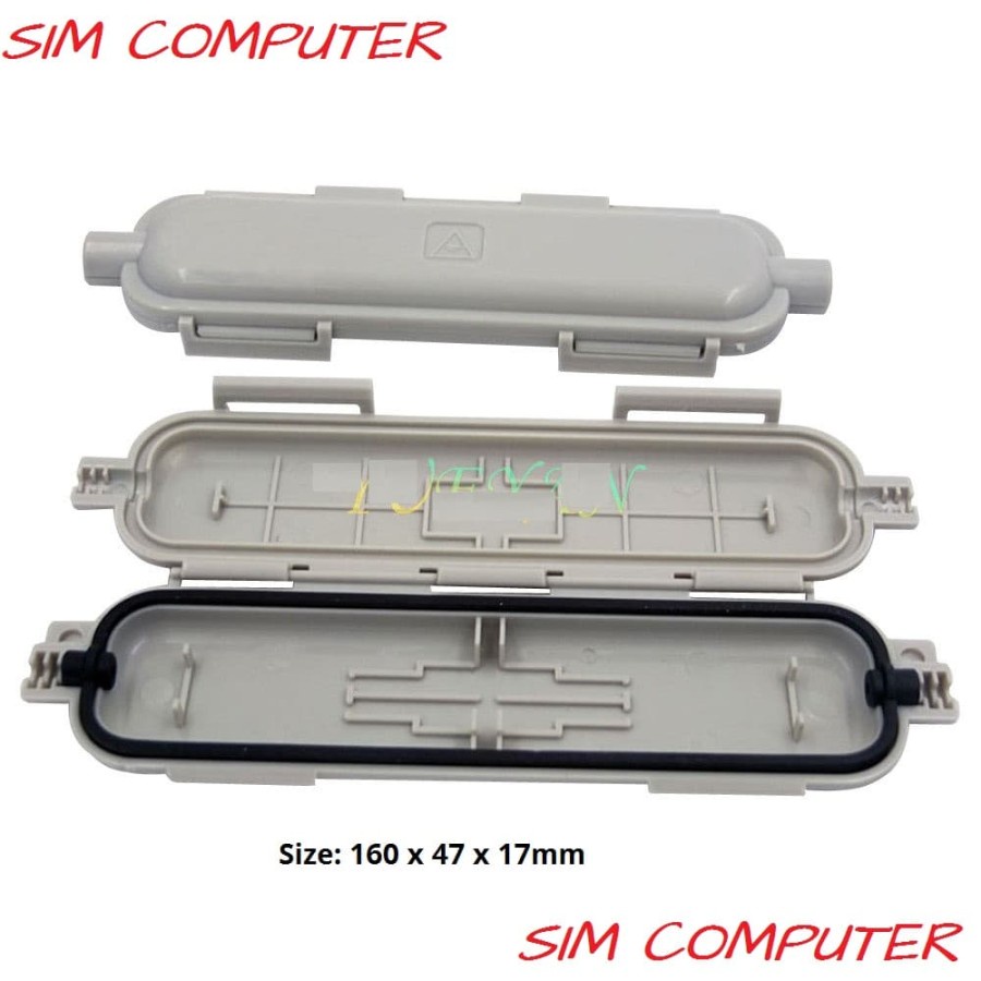 Jual Waterproof Protection Box SC Fiber Optic FTTH - Putih | Shopee ...