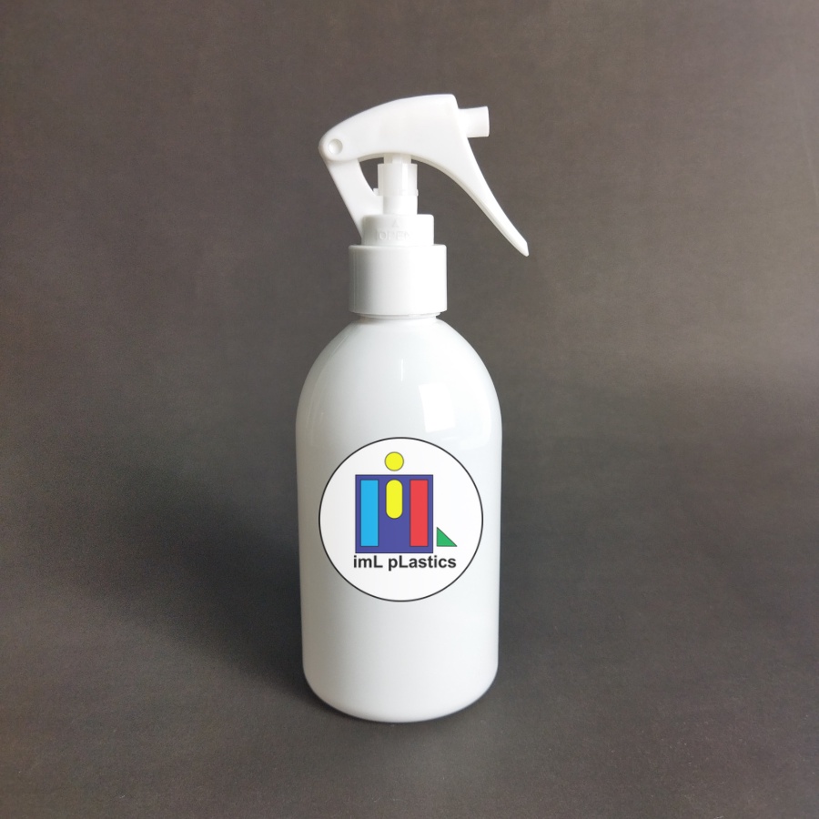 Jual BOTOL SPRAY PLASTIK TRIGGER OVAL / GENDUT 250 ML PUTIH - 1 pcs | Shopee Indonesia