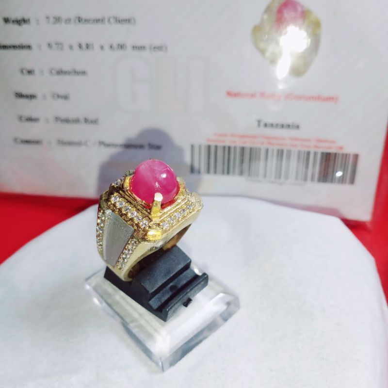 Jual Batu Natural Ruby (CORUNDUM) | Shopee Indonesia