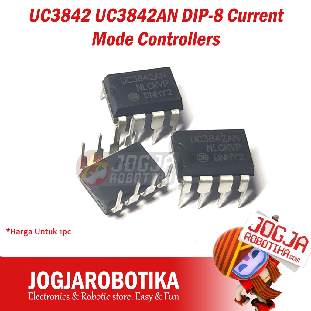 Jual UC3842 UC3842AN UC 3842 AN DIP-8 Current Mode Controllers | Shopee Indonesia