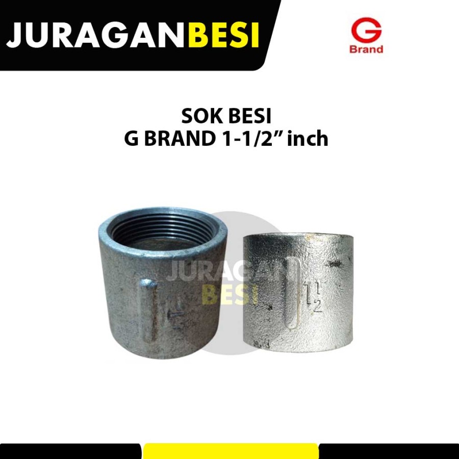 Jual SOK BESI GALVANIS DRAT DALAM SDD BESI G BRAND | Shopee Indonesia