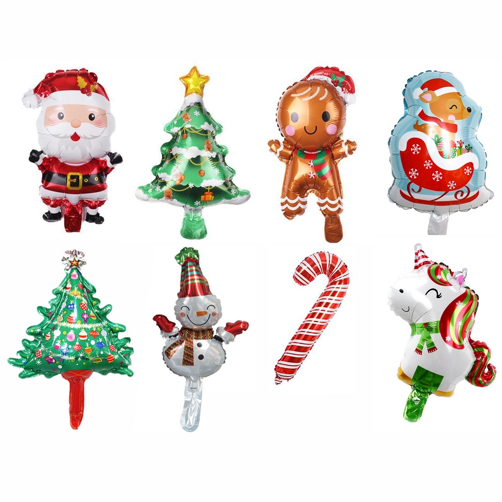 Jual Balon Foil Christmas MINI | Balon Foil Natal Mini | Balon Natal ...