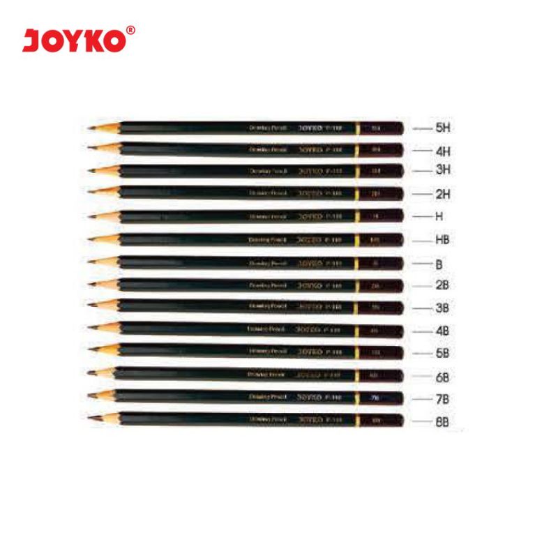 Jual PENSIL JOYKO P-118 | 2B-8B | PENCIL MENGGAMBAR PENSIL SKETSA ...