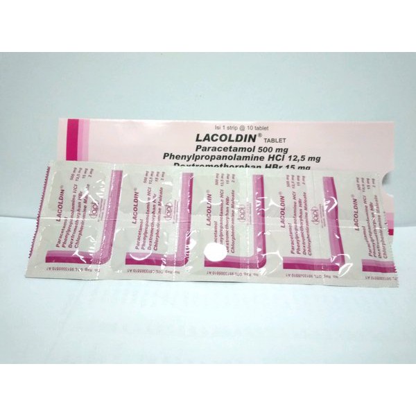 Jual LACOLDIN STRIP ISI 10 TABLET | Shopee Indonesia