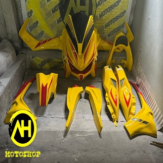 Jual FULLSET YAMAHA NMAX LAMA BARU FULLBODY PREDATOR COVER BODY NMAX ...
