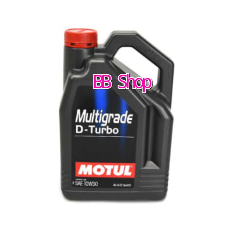 Jual MOTUL MULTIGRADE D-TURBO OLI MESIN DIESEL OIL MOTUL 10W30 4 LT ...