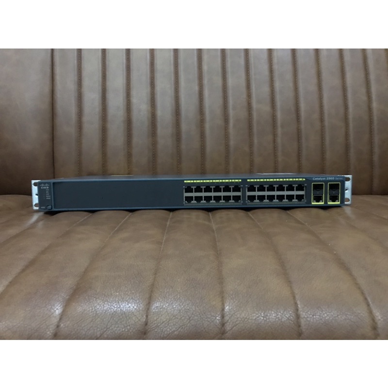 Jual Cisco Catalyst 2960 series PoE-24 -Ws-C2960-24PC-L V02 | Shopee ...