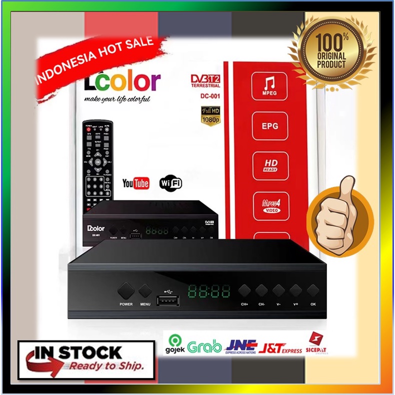 Jual STB Matrix Apple Silver TV Digital Set Top Box Matrik Apel DVB T2 ...
