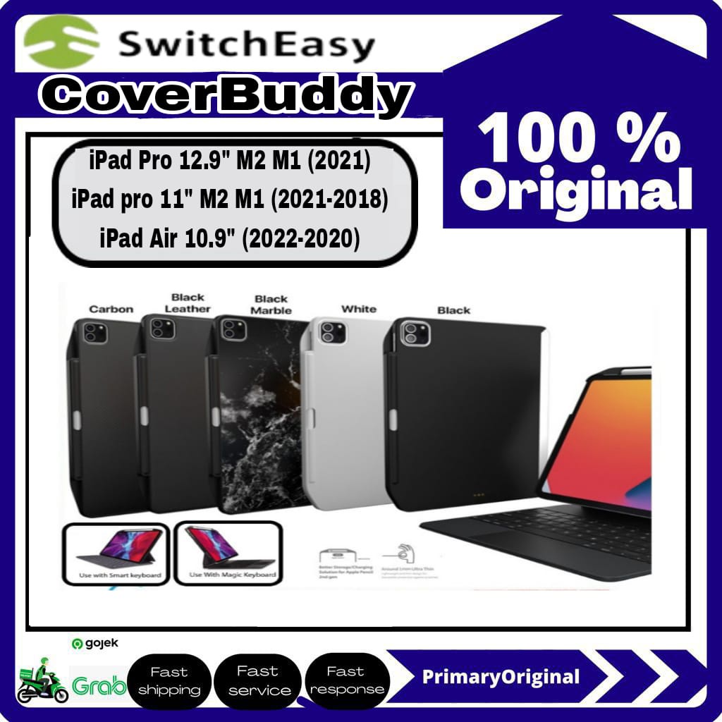 Jual Case iPad Pro 12.9" M2 2022 Switcheasy CoverBuddy (Magic Keyb Cptbl) | Shopee Indonesia