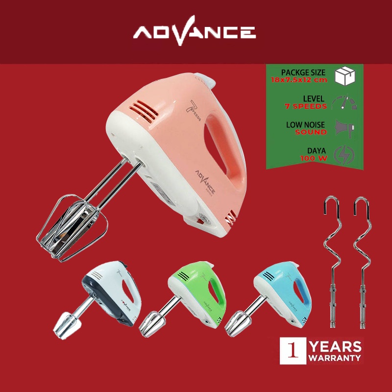 Jual 【Bisa dikirim hari ini】Advance Hand Mixer/mixer tangan Automatic ...