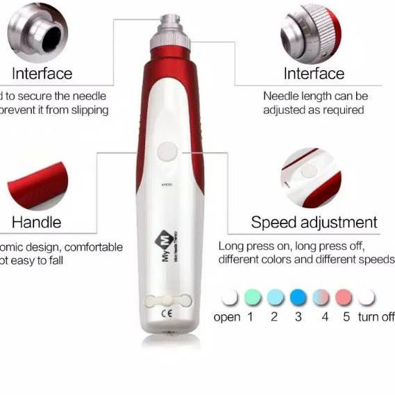 Jual Viral Electric derma pen mym alat buat bb glow penghilang bopeng ...