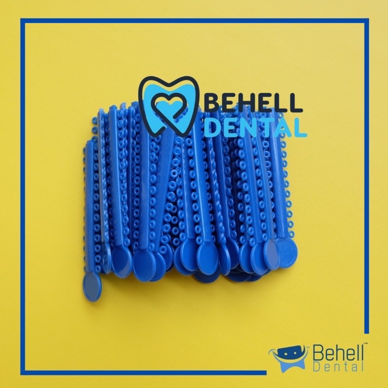 Jual 5Pics Karet Behel Gigi Motif Power O Ring Bulat PREMIUM TEBAL ...