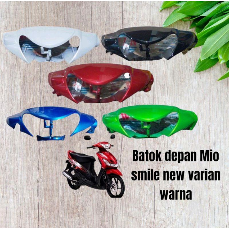 Jual batok depan Mio smile 2008 2012 28D biru muda hitam putih hijau ...