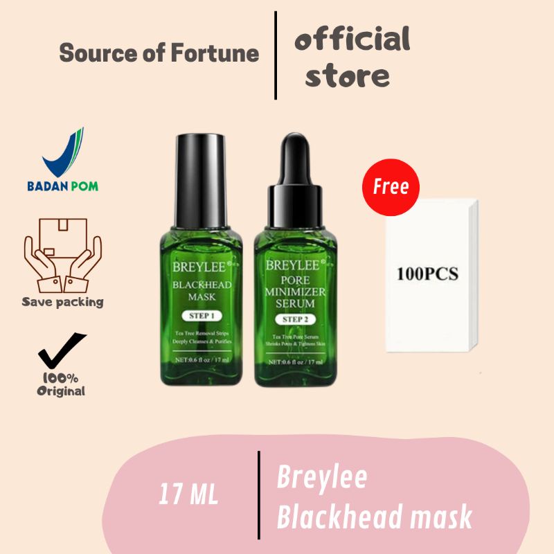 Jual BREYLE BLACKHEAD MASK / BREYLEE PORE SERUM | Shopee Indonesia